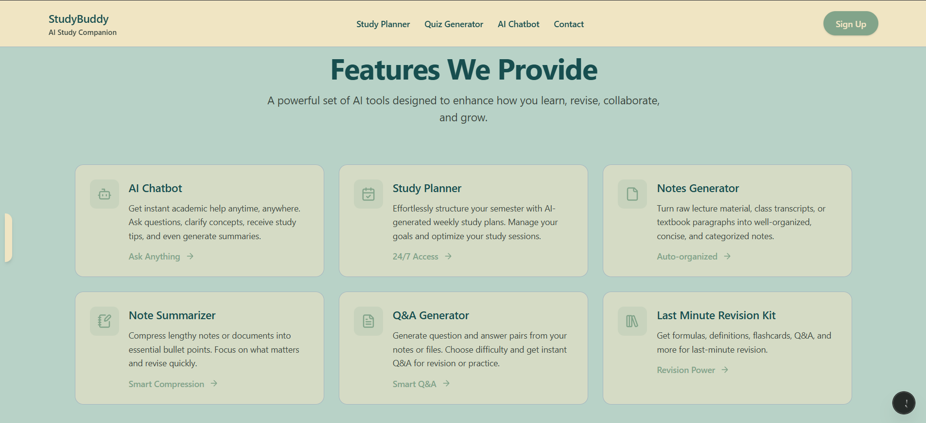 StudyBuddy – Your AI-Powered Study Partner